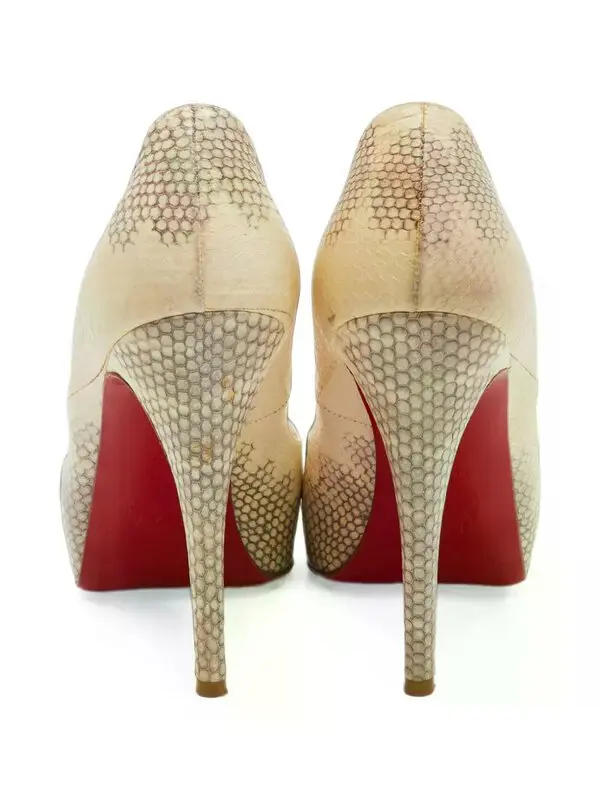 CHRISTIAN LOUBOUTIN Very Prive Peep-toe Pumps