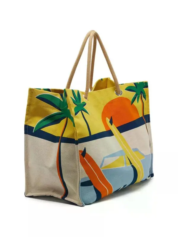 Hermès Après La Vague Tote Bag - Yellow