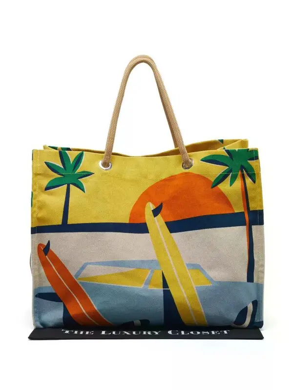 Hermès Après La Vague Tote Bag - Yellow