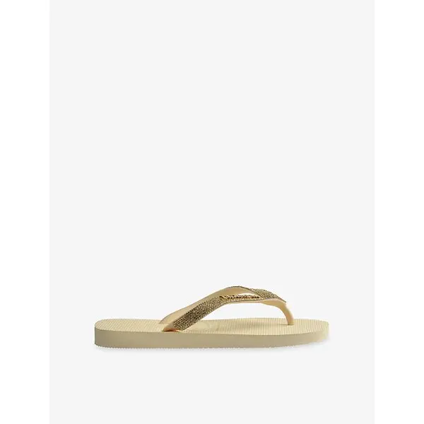 Havaianas Top Glitter Rubber Flip-flops