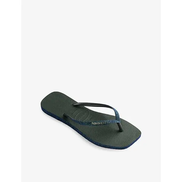 Havaianas Slim Square Rubber Flip Flops