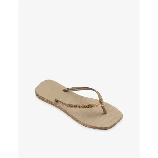Havaianas Slim Square Rubber Flip Flops