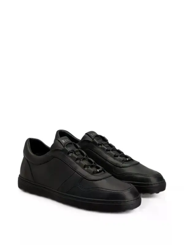 TOD'S Panelled Leather Lace-up Sneakers