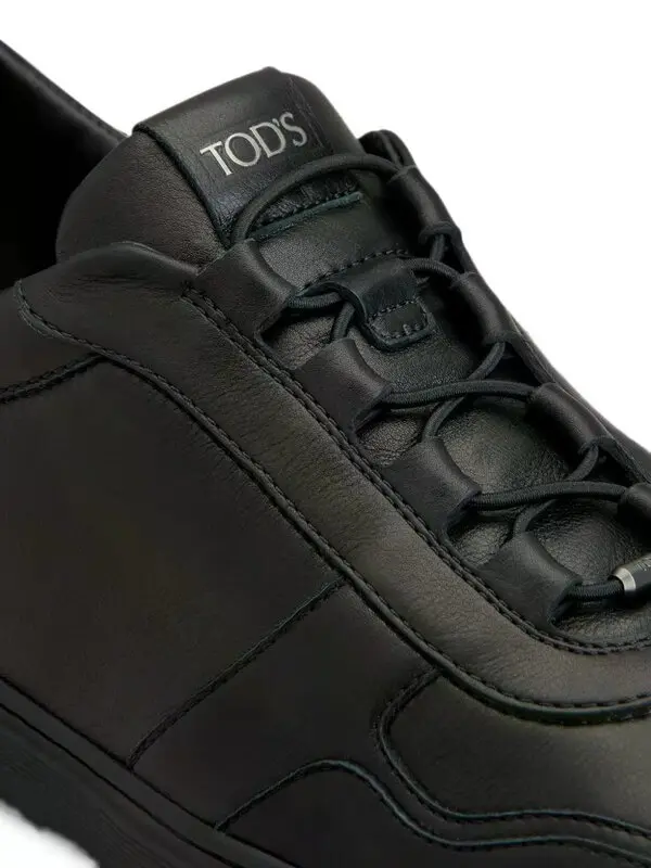 TOD'S Panelled Leather Lace-up Sneakers