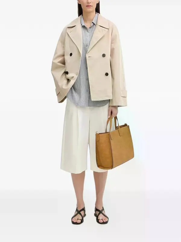 Marc O'polo Double-breasted Cropped Coat