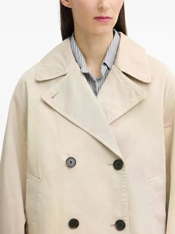 Marc O'polo Double-breasted Cropped Coat