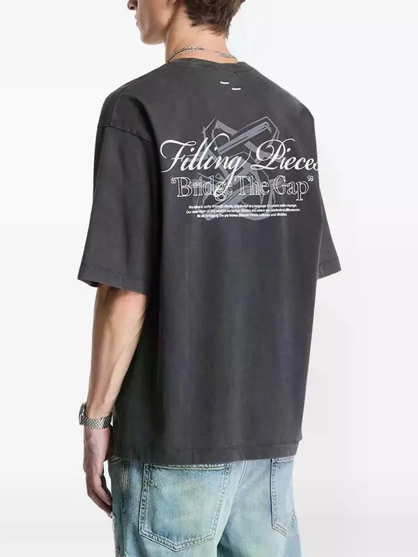 Filling Pieces Logo-print Boxy T-shirt