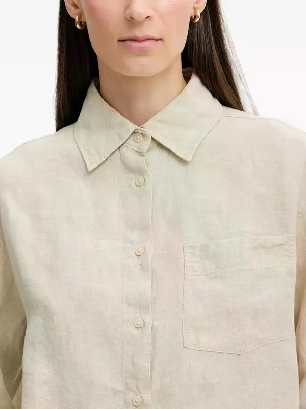 Marc O'polo Cropped Linen Shirt
