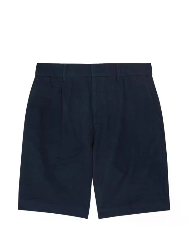 CHE Pickett Seersucker Pleated Shorts