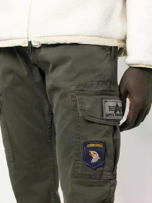Alpha Industries Logo-patch Cargo Trousers
