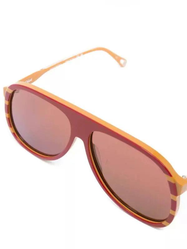 Chloé Dannie Pilot Frame Sunglasses