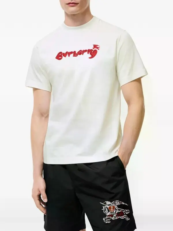 Burberry Heart-logo Cotton T-shirt