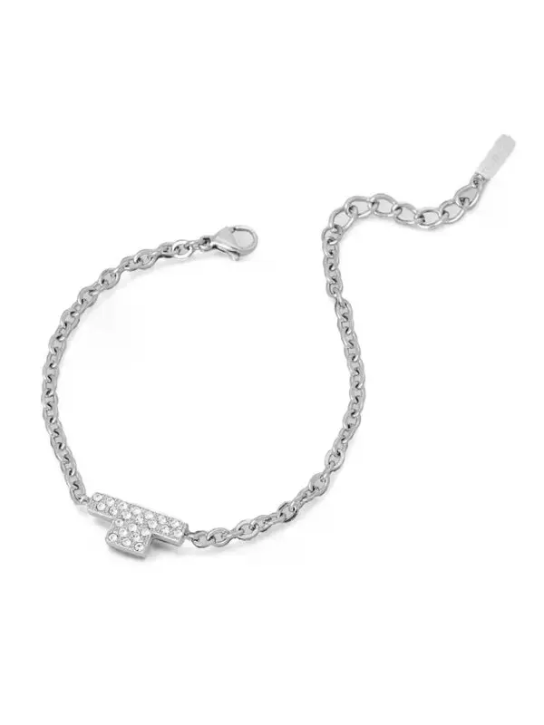 TRUSSARDI Pavé Logo Bracelet
