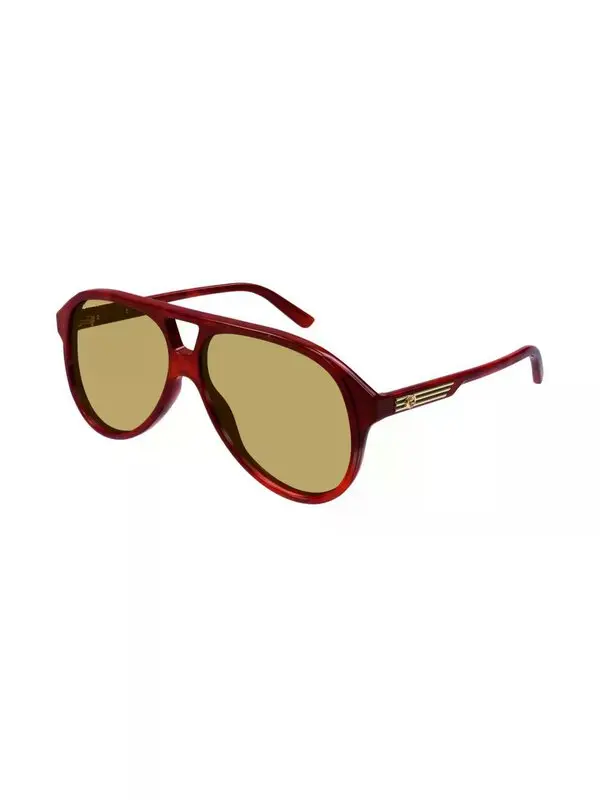 Gucci Interlocking G Pilot-frame Sunglasses