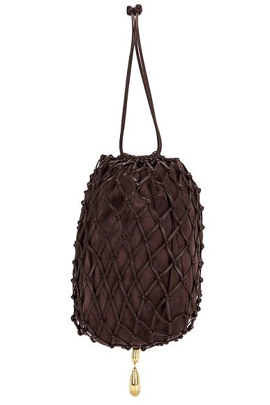 Savette Macrame Pouch - Coffee