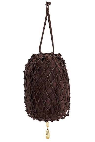Savette Macrame Pouch - Coffee