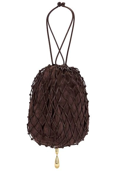 Savette Macrame Pouch - Coffee