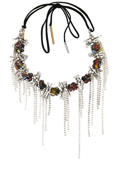 Dries Van Noten Handmade Necklace - Black