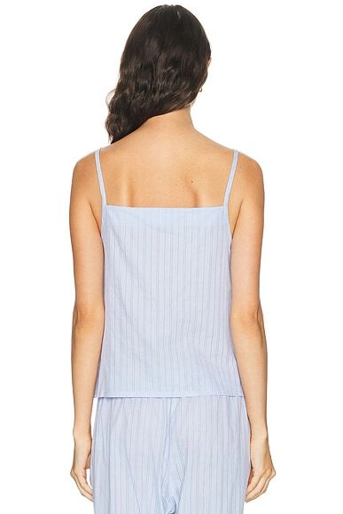 Donni. Eyelet Pop Shell Top