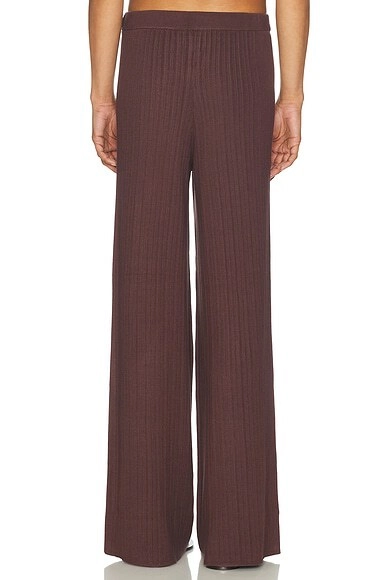 L'academie Sibylla Rib Knit Pant