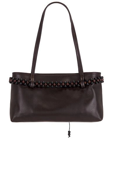 ST. AGNI Bead Belt Detail Bag