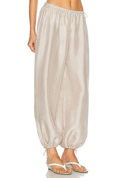ST. AGNI Silk Adjustable Balloon Pant