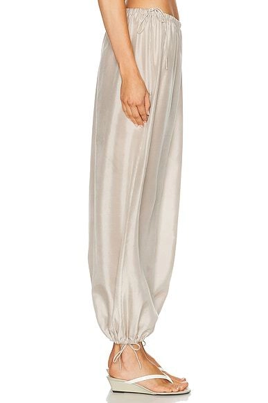 ST. AGNI Silk Adjustable Balloon Pant