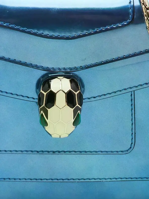 BVLGARI Serpenti Forever Leather Shoulder Bag
