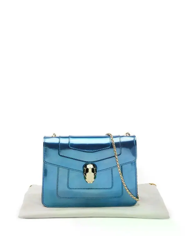 BVLGARI Serpenti Forever Leather Shoulder Bag