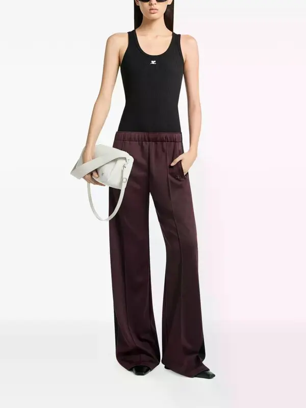 COURREGES Bicolor Side-stripe Track Pants