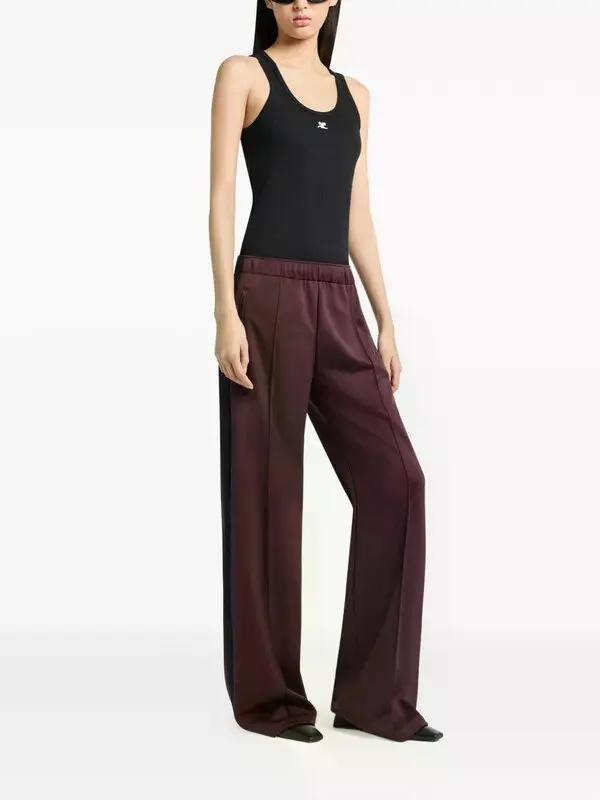COURREGES Bicolor Side-stripe Track Pants