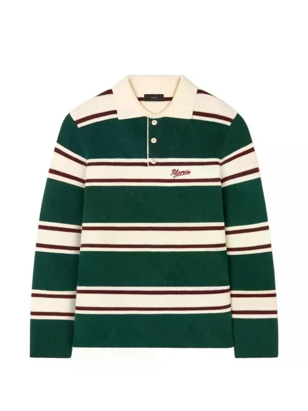 Alanui Striped Polo Shirt