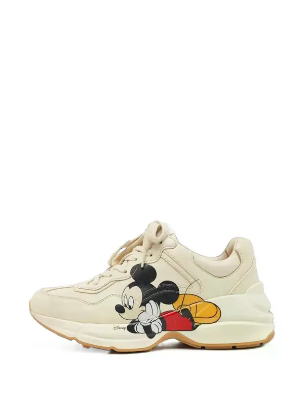 Gucci X Disney Rhyton Mickey Mouse Sneakers