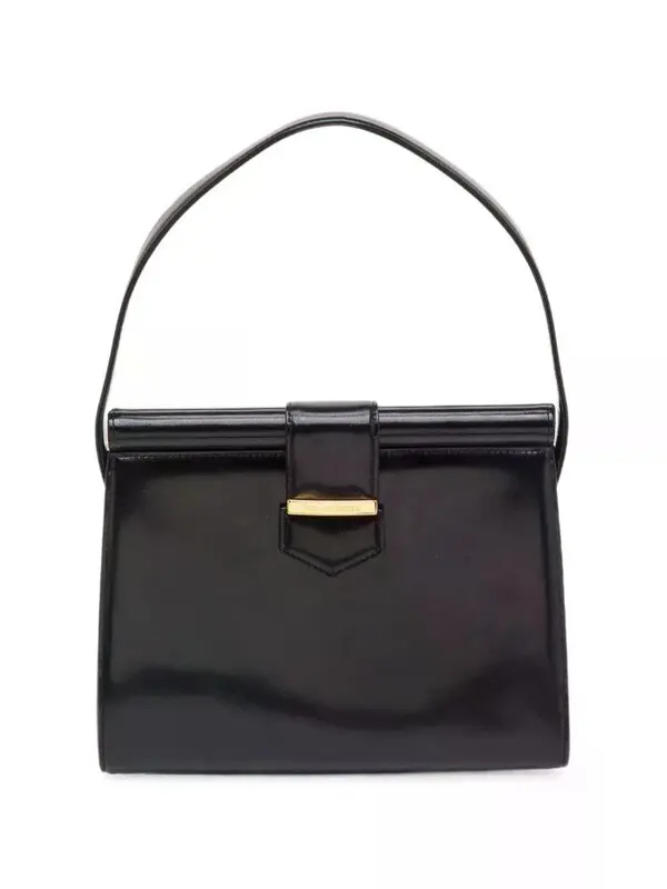 Saint Laurent Logo Plaque Tote Bag