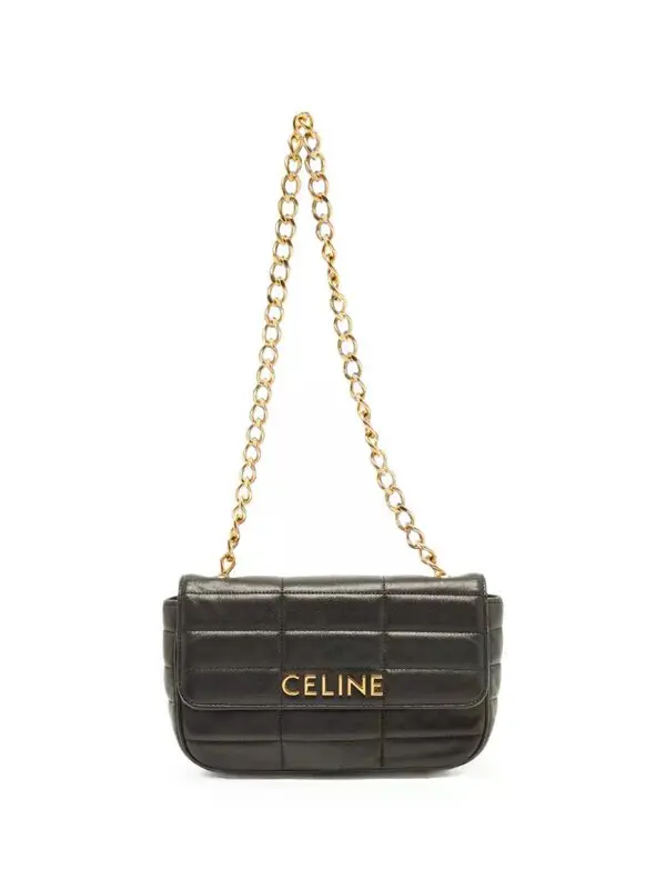 Celine Monochrome Chain Shoulder Bag