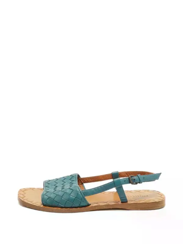 Bottega Veneta Intrecciato Slingback Sandals
