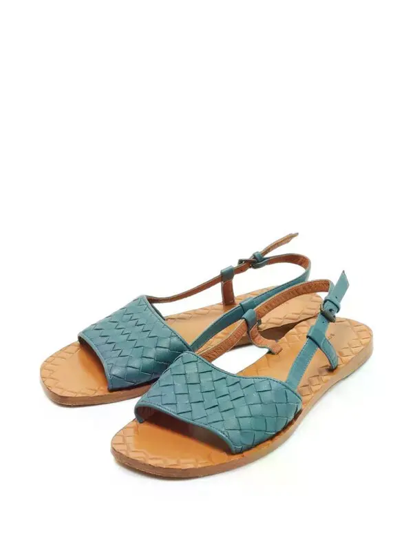 Bottega Veneta Intrecciato Slingback Sandals