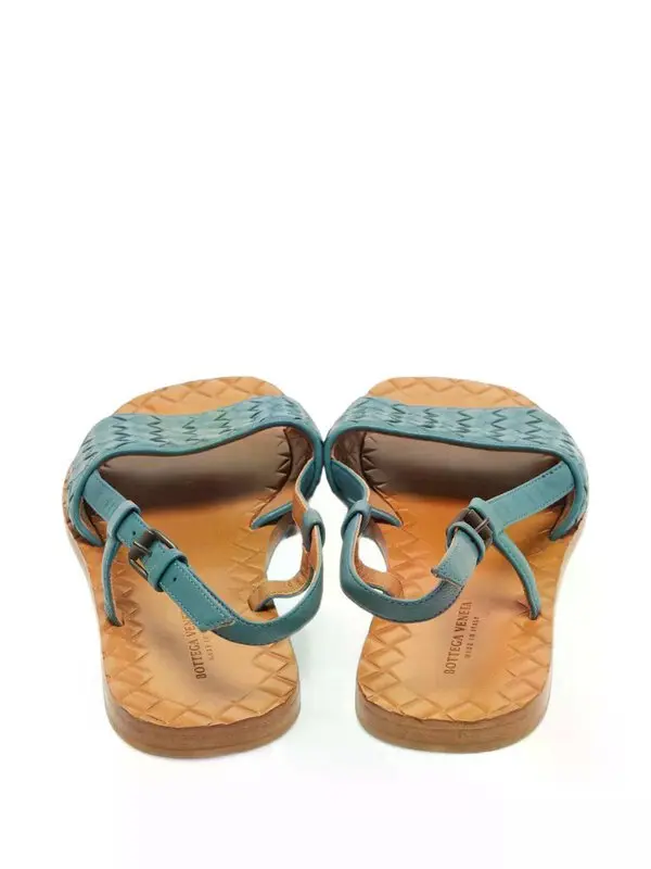 Bottega Veneta Intrecciato Slingback Sandals