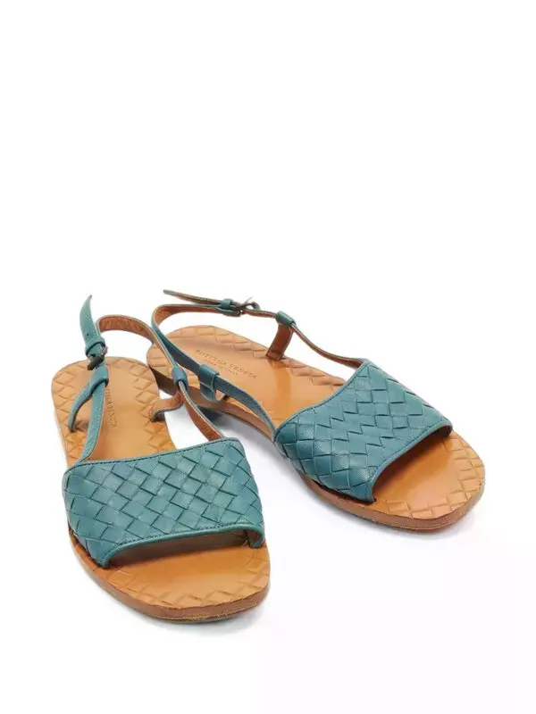Bottega Veneta Intrecciato Slingback Sandals