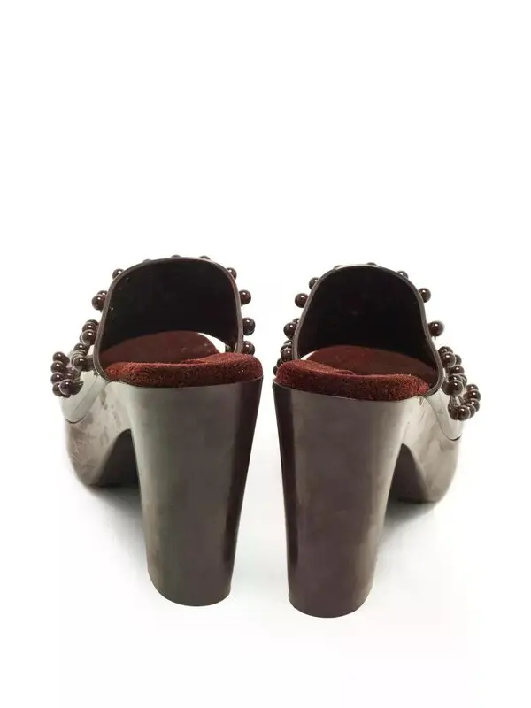 Bottega Veneta Rubber Stud Embellishment Open-toe Platform Sandals