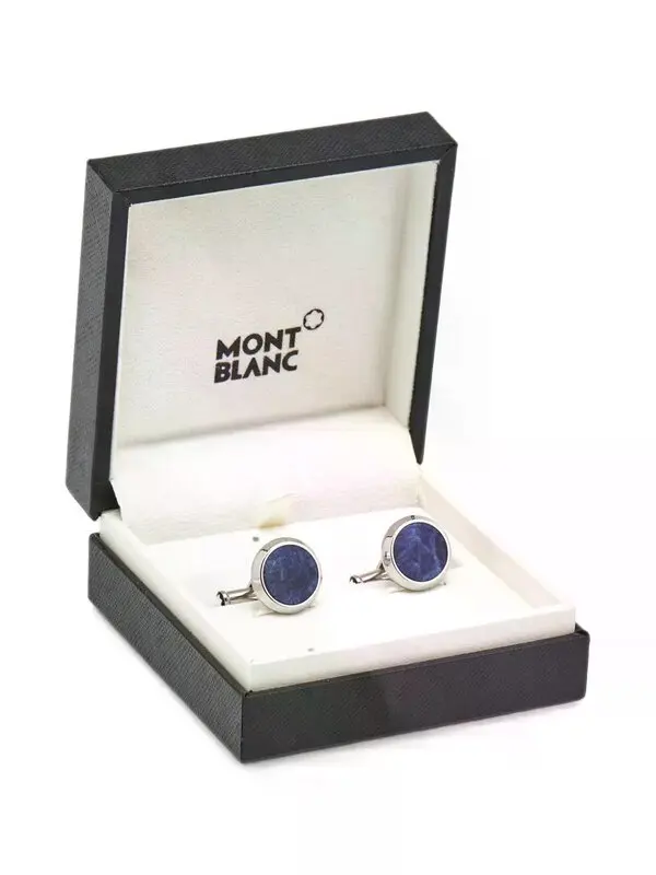 Montblanc Sodalite Stainless Steel Cufflinks