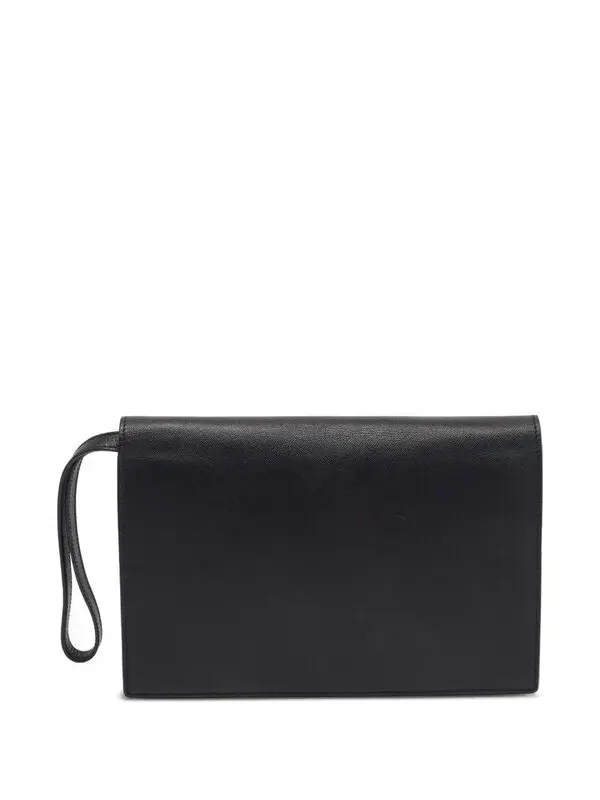 Fendi Push-lock Wristlet Clutch Bag