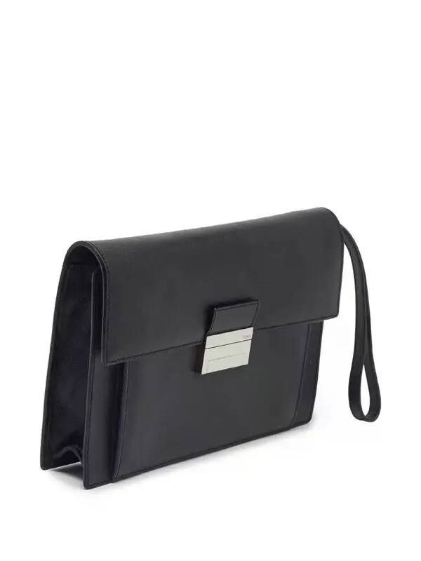 Fendi Push-lock Wristlet Clutch Bag