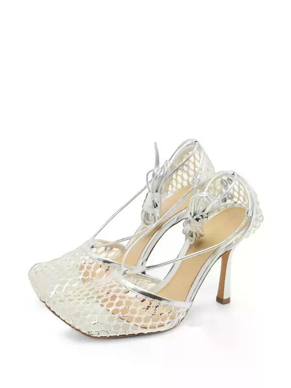 Bottega Veneta Stretch Ankle Wrap Sandals