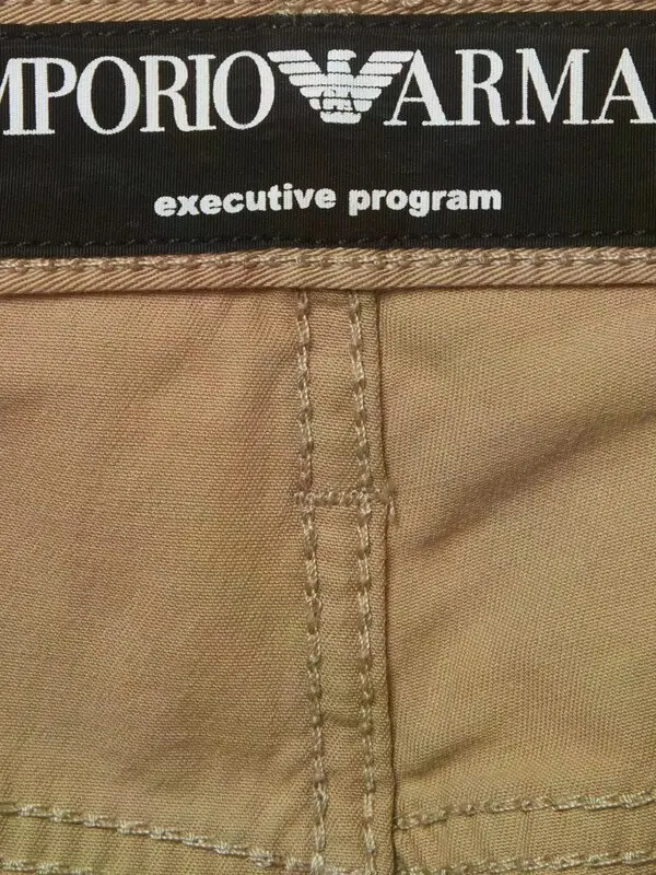 Emporio Armani Belt-loop Pocket Trousers