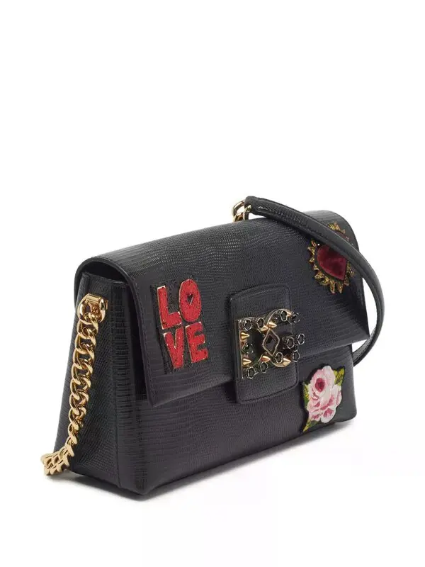 Dolce & Gabbana Patch-embellished Shoulder Bag
