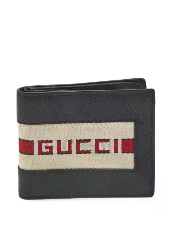 Gucci Web Bifold Wallet - Black