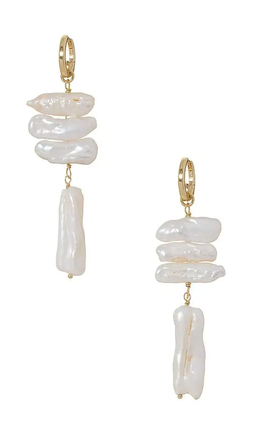 ROXANNE ASSOULIN The Pearl Branch Drop Earrings