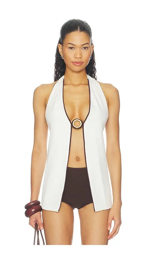 BAOBAB Bianca Vest - Ivory