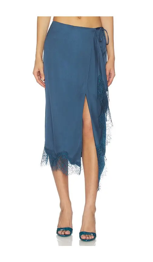 A.L.C. Bree Skirt With Lace Trim